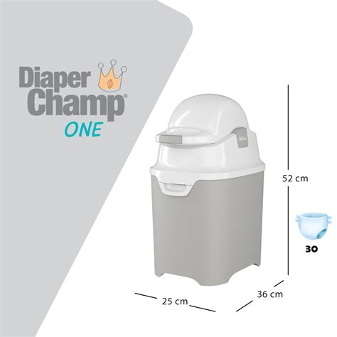 Diaper Champ ONE Geruchsdichter Windeleimer 1 St - Shop Apotheke