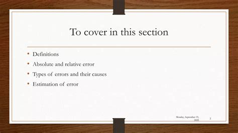 errors in chemical analysis lecture 3 pptx chemistry science