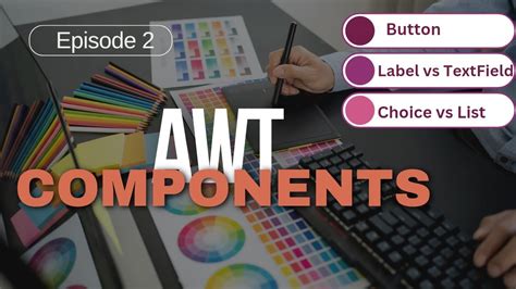 Awt Components Buttons Label Textfield Youtube