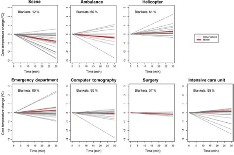 Treatment Phase Dependent Temperature Development Illustrates The