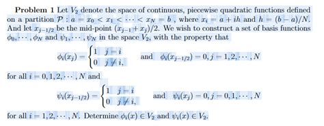 Solved Problem Let V Denote The Space Of Continuous Chegg