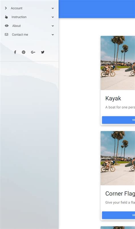 javascript sidenav overlaps everything stack overflow
