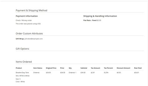 Order Attributes In Magento 2 Custom Order Fields
