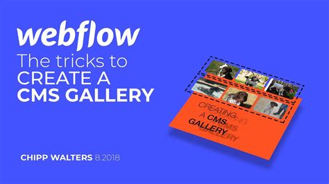 Cms Gallery Tricks In Webflow Youtube