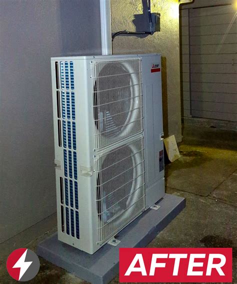 Mitsubishi Heat Pump Hvac System Installation Hillsborough