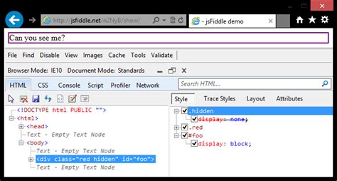 javascript can t hide a div stack overflow