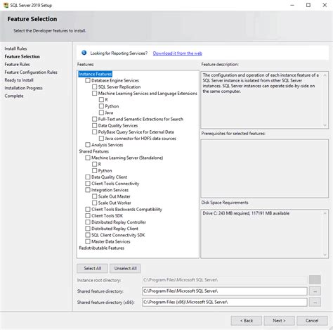 Sql Server Version Feature Selections Reference Guide Akawn