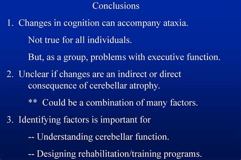 The Cerebellum and Cognition: A 25-Year Check Up - ppt download