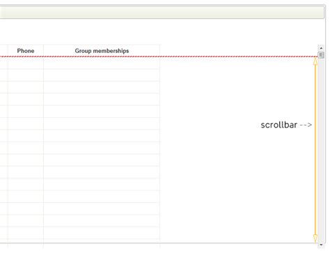 Jquery Scrolling Table Keep Header Fixed Stack Overflow