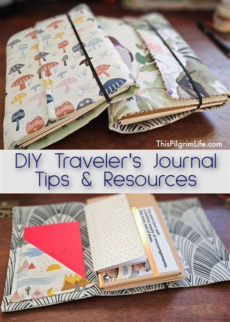 Diy Travelers Journal And Tips This Pilgrim Life Diy Travel Journal