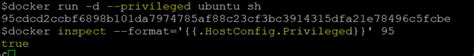 Docker Privileged How Privileged Function Work In Docker