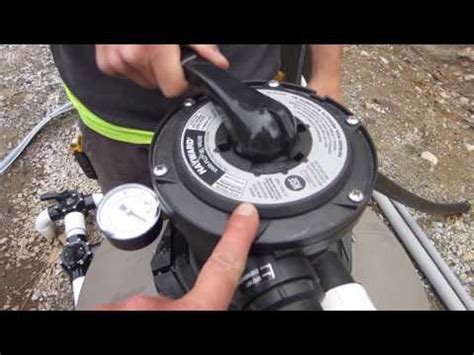 How To Backwash And Clean Above Ground Sand Pool Filter Artofit