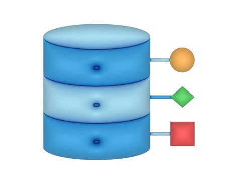 Blue Database Diagram Symbols 27942008 PNG