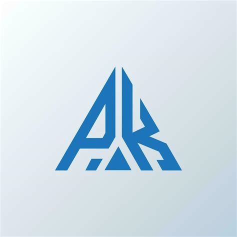Pk Letter Logo Creative Design Pk Unique Design 27915633 Vector Art