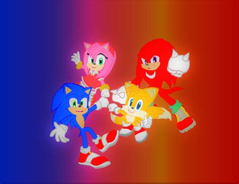 Sonic Amy Rose Tails And Knuckles Fast Friends Forever Wallpaper My Xxx Hot Girl