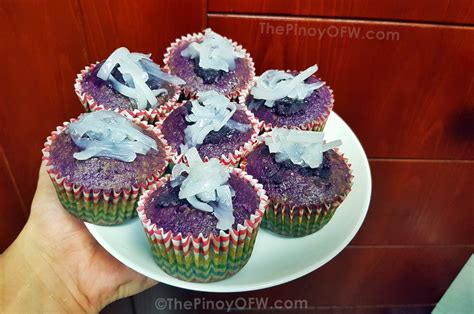Ube Macapuno Cupcake Recipe The Pinoy Ofw