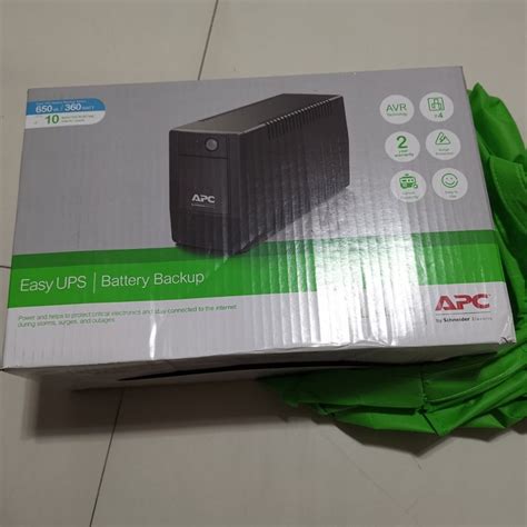 Apc 650va Ups Battery Backup On Carousell