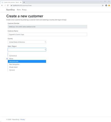 Building Hierarchical Dropdown Lists In ASP NET Core Razor Pages With View Models And Ajax
