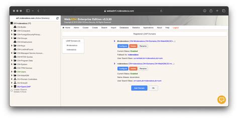 Ldap Domains