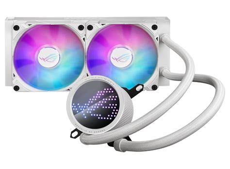 Rog Ryuo Iii 240 Argb White Edition Gaming Cpu Liquid Coolers｜rog