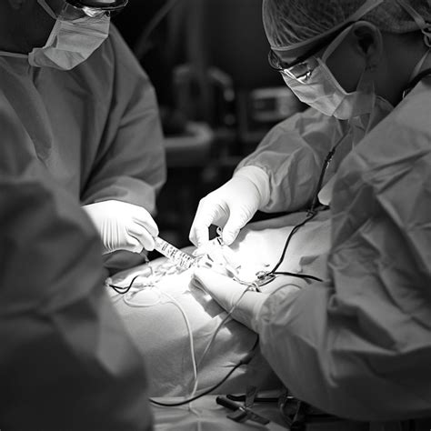 Patient Undergoing A Lumbar Puncture Procedure For Cerebrospinal Fluid