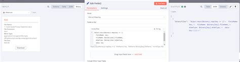 how can i get the binary data and pass it to edit fields node