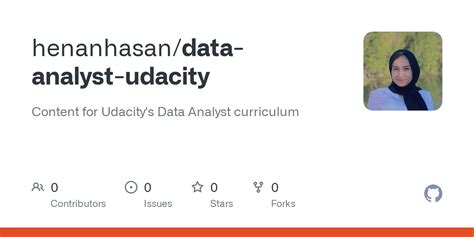 GitHub Henanhasan Data Analyst Udacity Content For Udacity S Data Analyst Curriculum