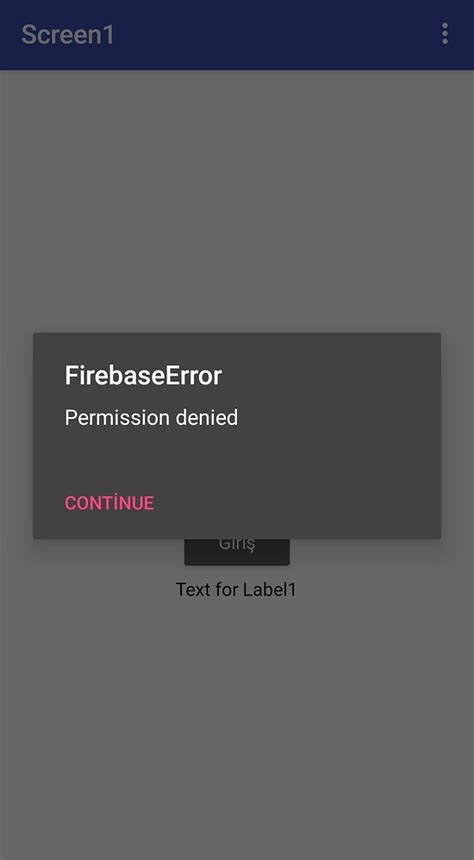 Database Login Permission Denied Discuss Kodular Community