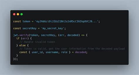 How To Get User Id From Jwt Token In Node Js What Is Jwt Token And How It Works