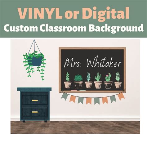 Online Esl Backdrop For A Professional Virtual Classroom