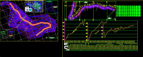 Topographic Map Contours With Overlay Dwg Block For Autocad Designs Cad