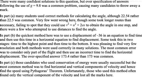 Projectiles Questions Revisely