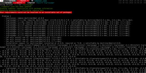 Cant Install In Laravel 5 7 14 Issue 3772 Thedevdojo Voyager GitHub