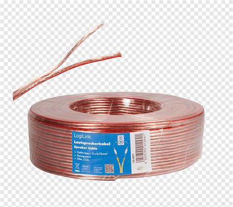 와이어 전기 케이블 라우드 스피커 케이블 스피커 Png Pngegg