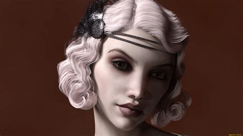 Обои 3Д Графика Портреты и лица Portraits And Faсes обои для рабочего стола фотографии 3д