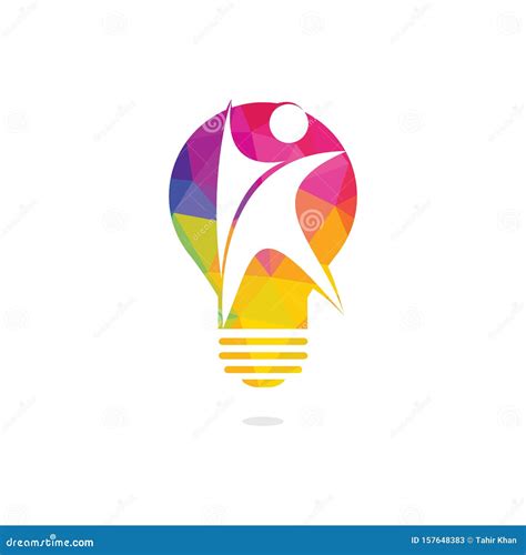 Human Creative Logo Design Stock Vector Illustration Of Imagination Electricity 157648383