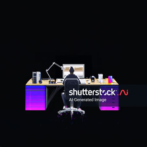 Vector Style Image Looking Behind Man Editing Ai Generated Image