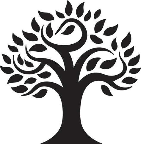 Eternal Growth Tree Vector Icon Forest Harmony Tree Icon Symbol 37329772 Vector Art At Vecteezy