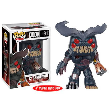 Doom Cyberdemon Inch Pop Vinyl Figure Entertainment Earth