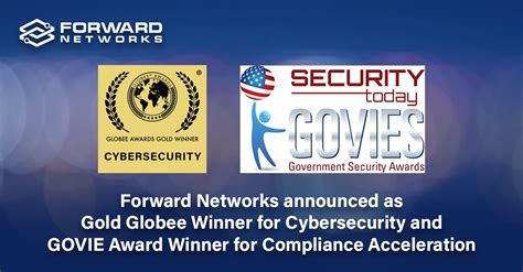 Forward Networks Receives Gold Award For Cloud Computing Security