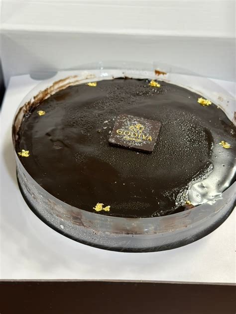 고디바 다크초콜릿케이크 후기 카카오톡 선물하기 네이버 블로그