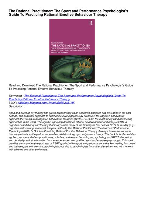 Pdf Read Free The Rational Practitioner The Sport And Performance