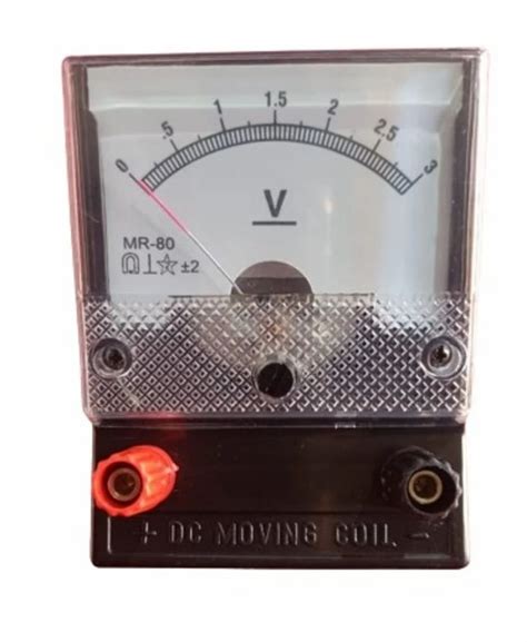 Needle Based Analog Voltmeter And Ammeters At ₹ 300 Piece In Patna Id 2853607813330