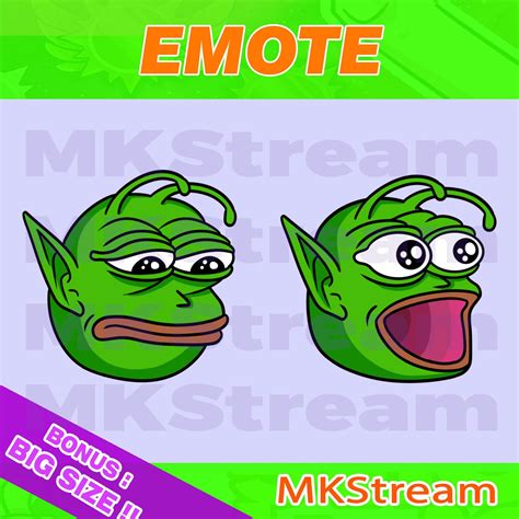Artstation Twitch Emotes Piccolo Pog Pack Artworks
