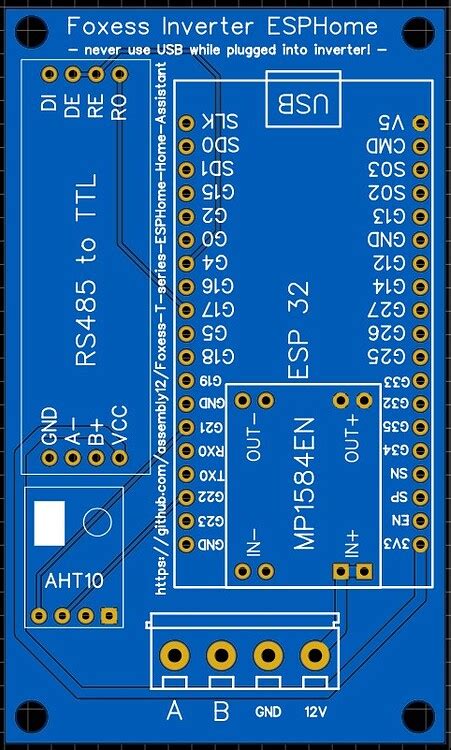 Foxess Inverter Modbus Page 4 Esphome Home Assistant Community