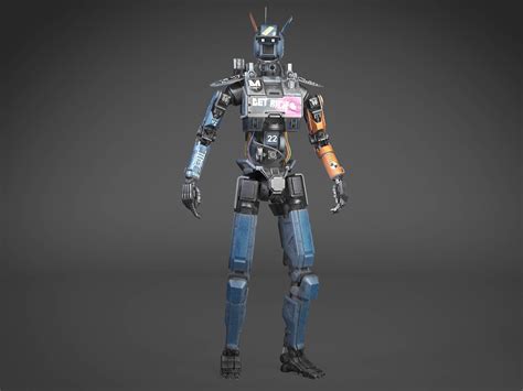 Chappie Robot 3d Model Turbosquid 1251084