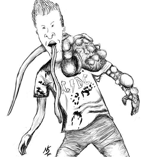 Left 4 Dead Smoker Drawing
