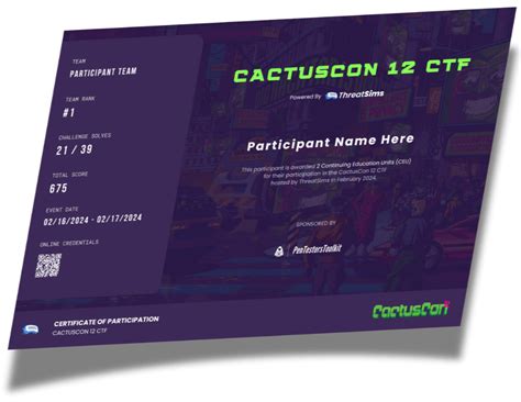 Event Certificate Threatsims Docs