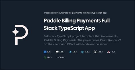 Postgres Database With Effect And Drizzle Paddle Billing Payments Full Stack Typescript App
