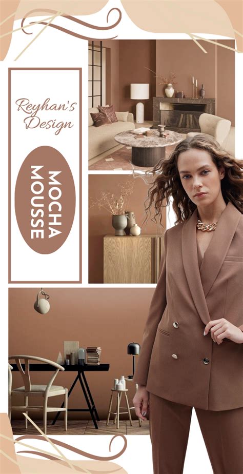 Mocha Mousse Pantone 2023 London Fw Ss Color Palette Reyhans Design Instagram
